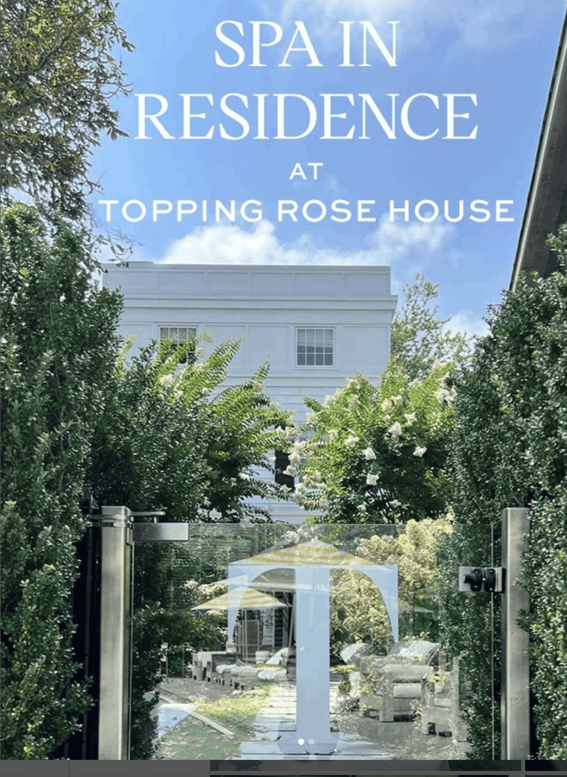 Exclusive Summer Residency by Dr. Park at Topping Rose House